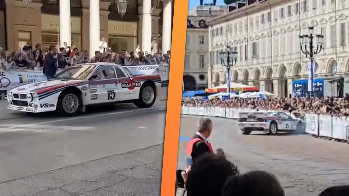 Someone Crashed a Legendary Lancia Rally Car Into a Crowd in Italy