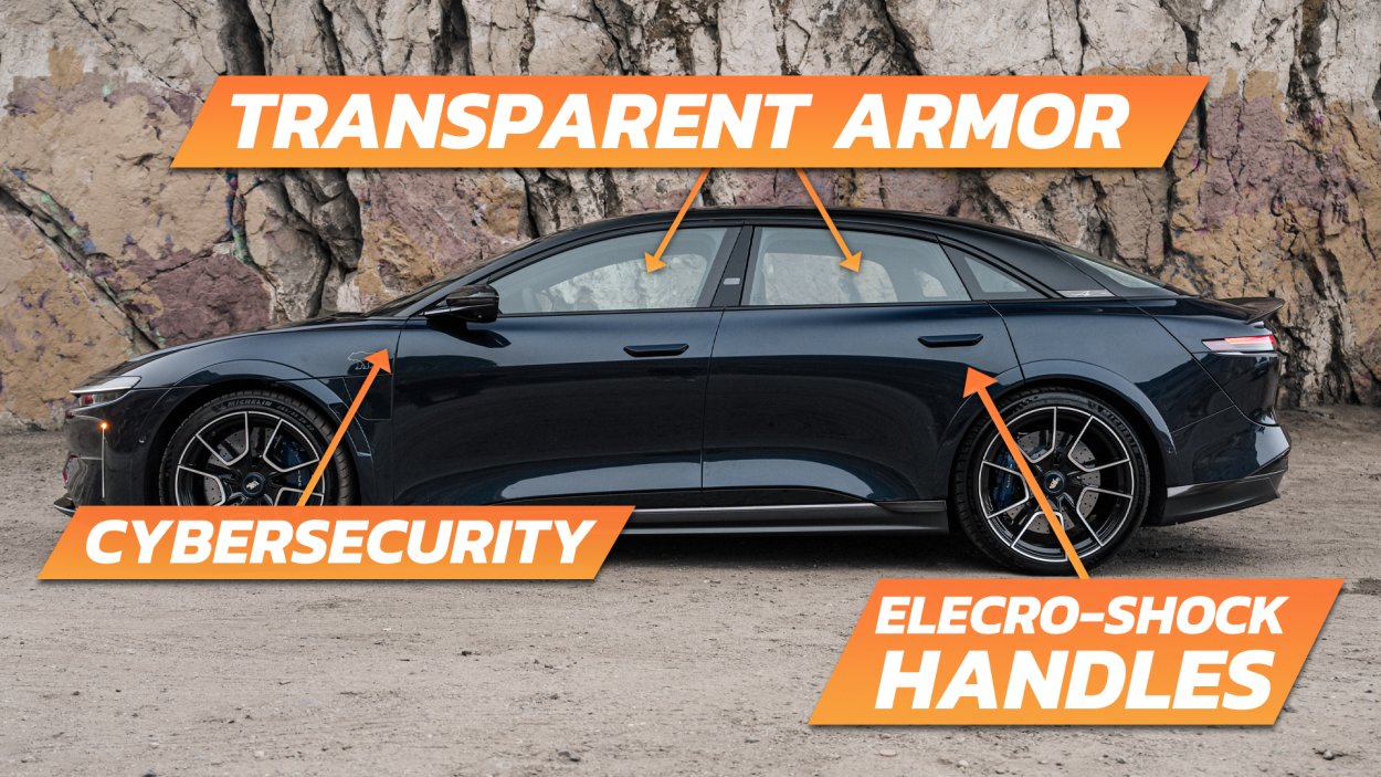 Bulletproof Lucid Air Sapphire Is a 200-MPH Armored Car With ...