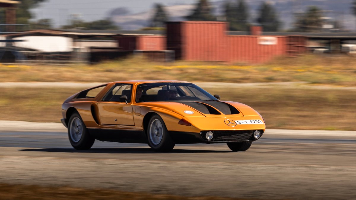 Driving the 1970 Mercedes-Benz C111 Concept: The Wankel-Powered Dream ...