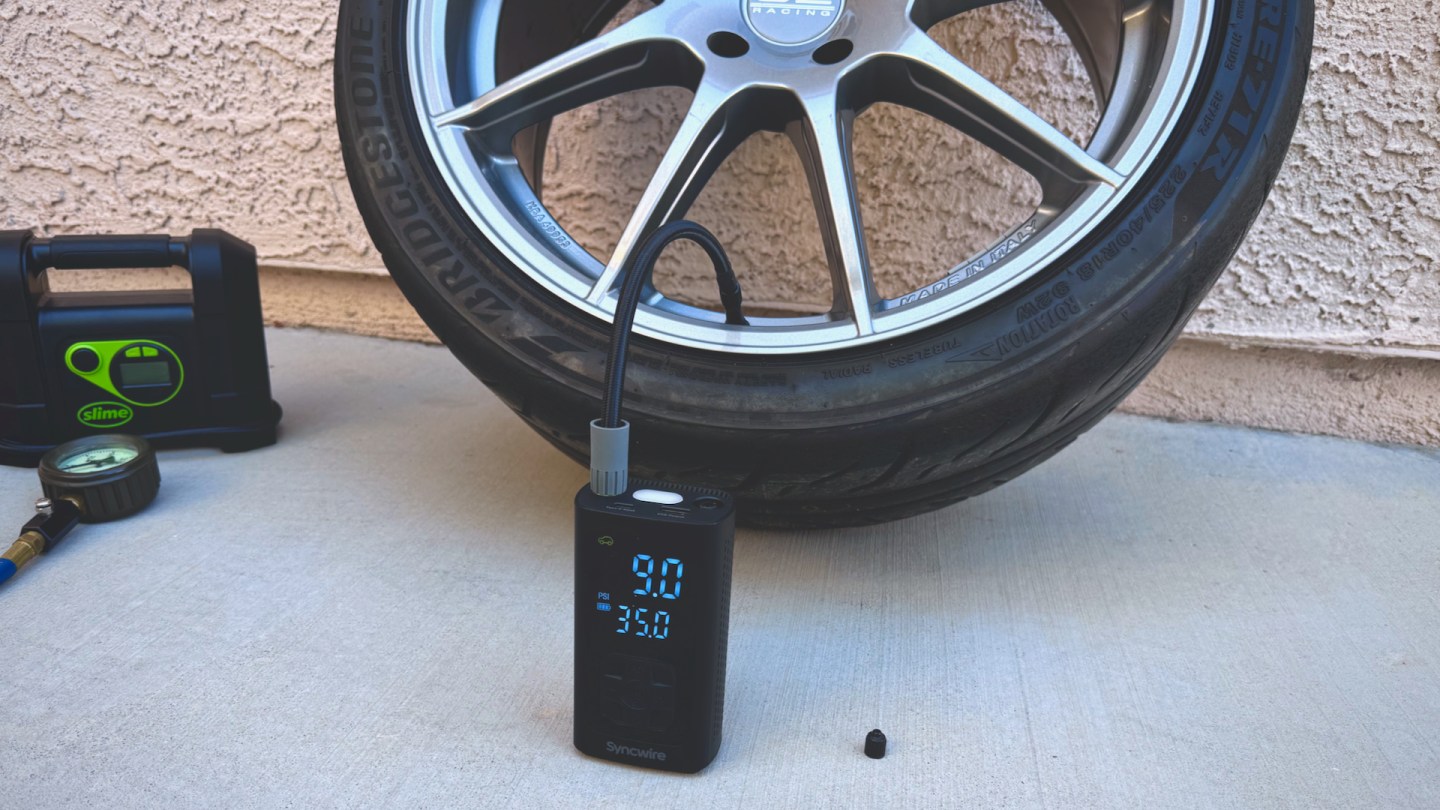 Syncwire 190 Tire Inflator Review: Pop Can Size Flat Fixer