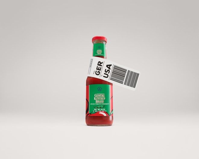 You Can Snag a Free Bottle of Volkswagen's Ketchup for a Limited Time