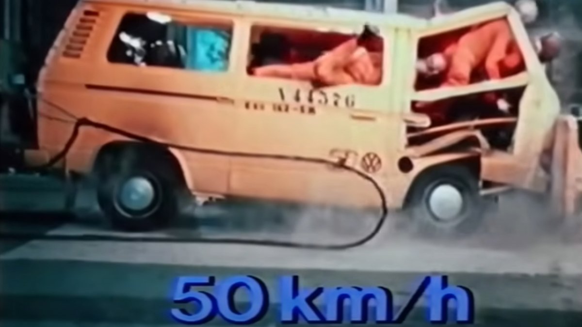 This '80s VW Crash Safety Video Is Unsettlingly Dark and Creepy