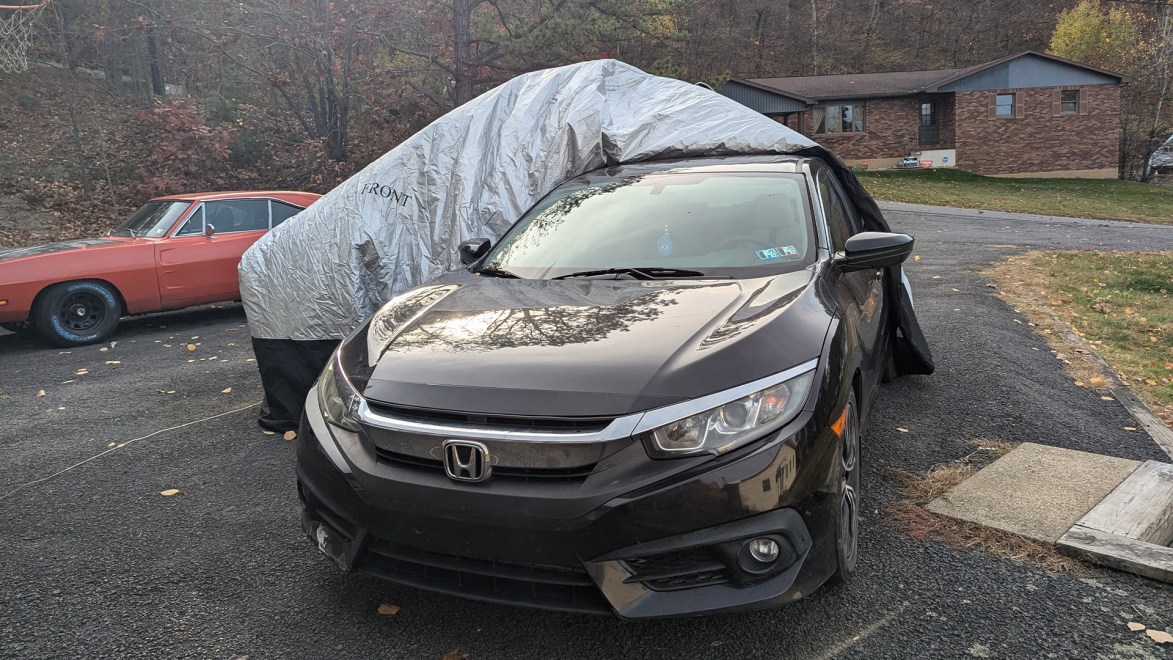 CoverSeal Heavy-Duty Weighted Car Cover Hands-On Reivew