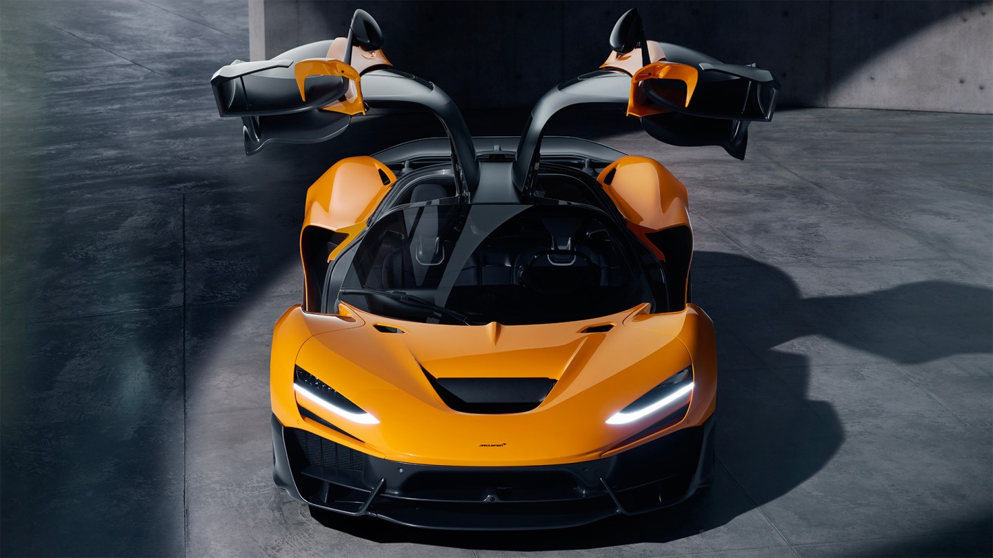 $2M McLaren W1 Is the 1,275-HP Grandchild of the Legendary F1
