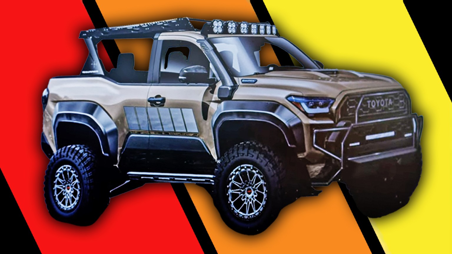 Toyota Is Building a Two-Door 4Runner Convertible Concept for SEMA