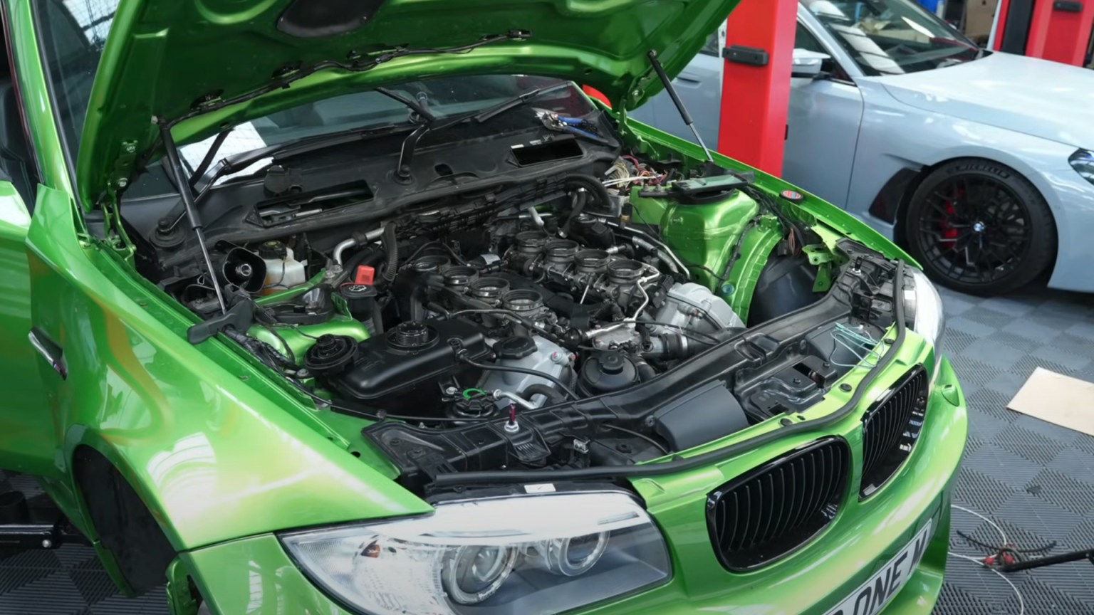 This BMW 1M Has the 9,500-RPM V8 From a Z4 GT3 Race Car