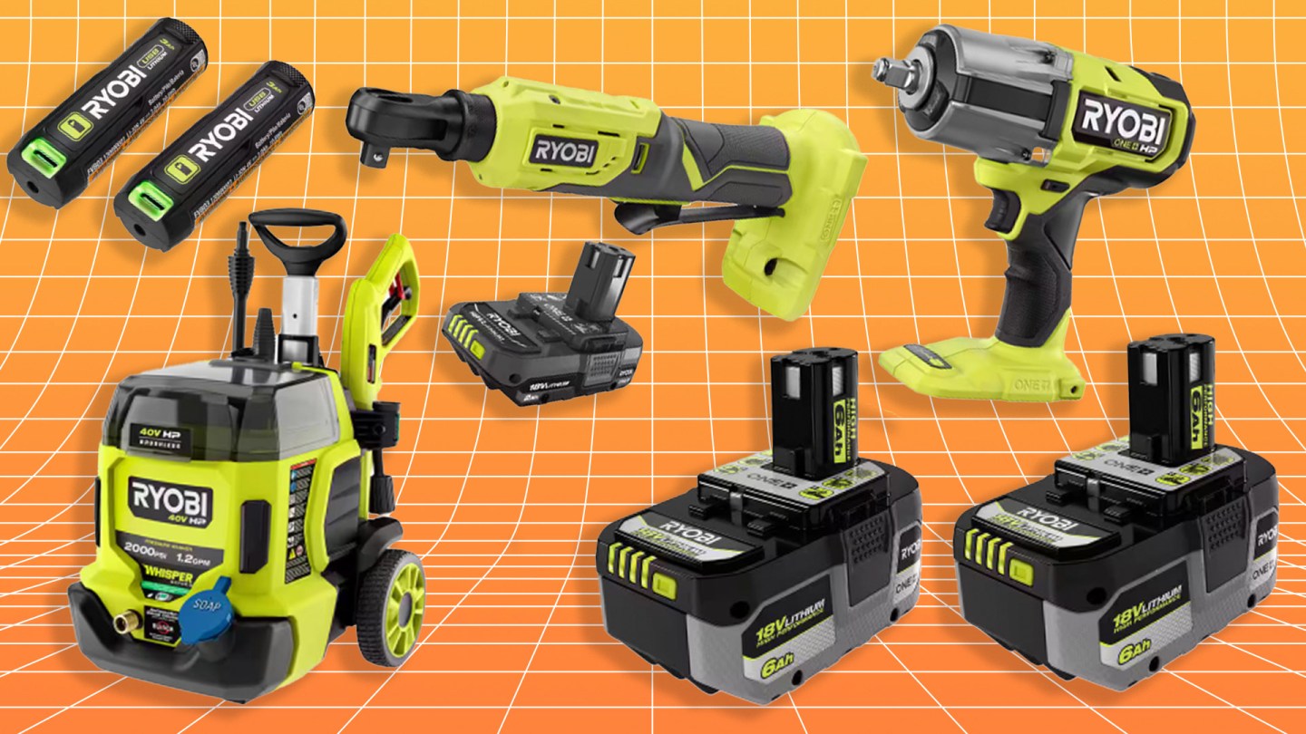 Crazy-Low Prices And Free Ryobi Batteries From These Home Depot Deals