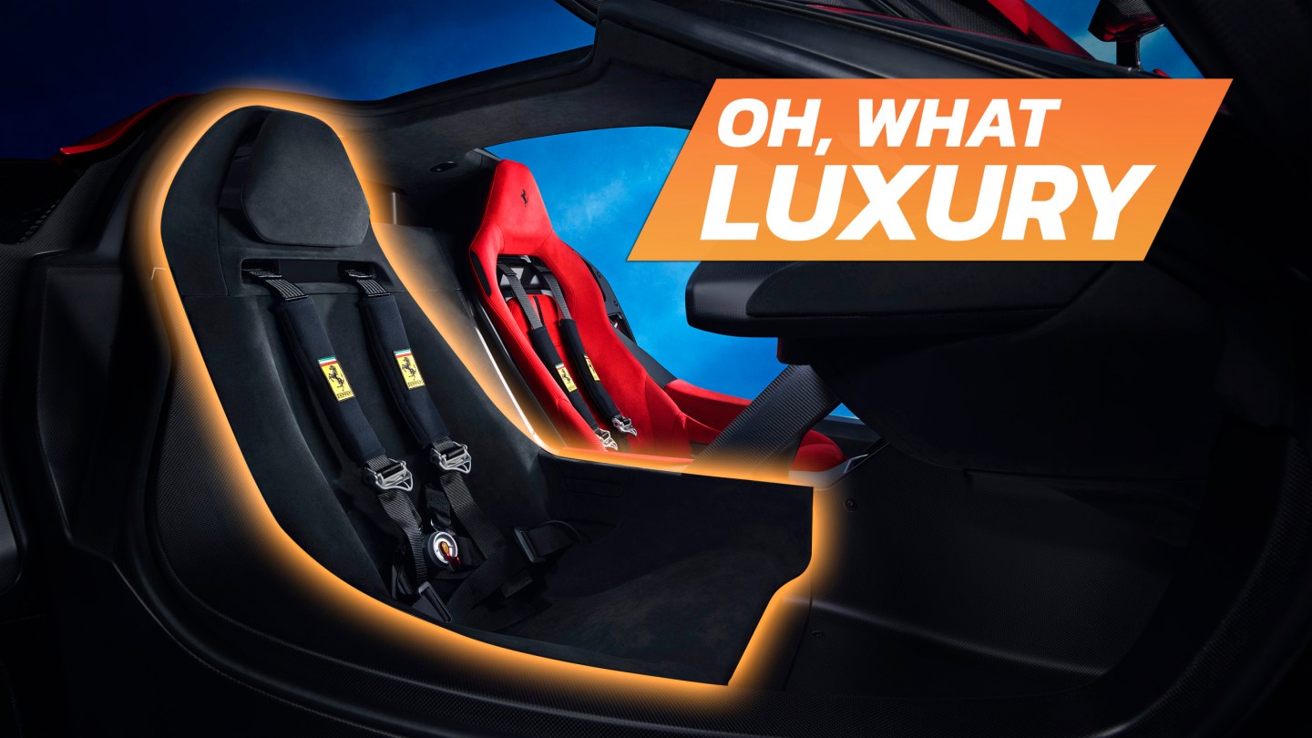 Ferrari Almost Made the F80 a Single Seater. You Can Tell