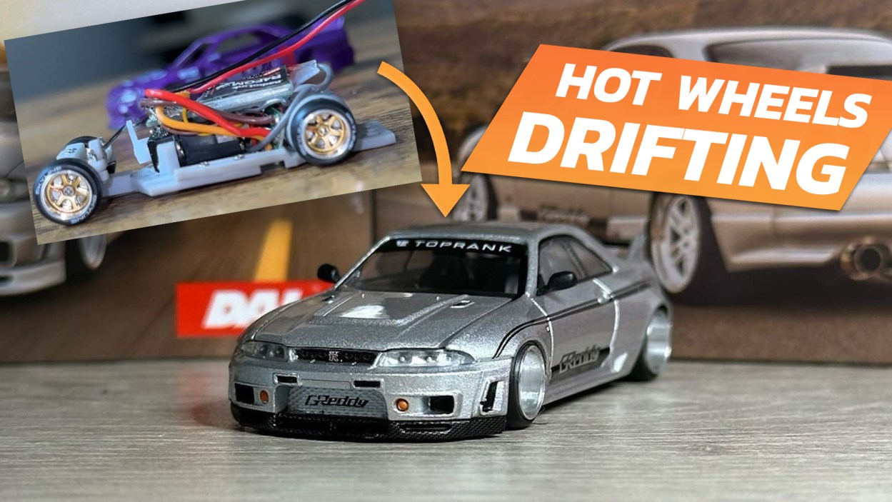 This $61 Kit Turns Any Hot Wheels Into a Remote-Controlled Drift Car