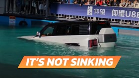 Watch BYD’s Electric SUV Drive in Water, Float, Then Drive Out