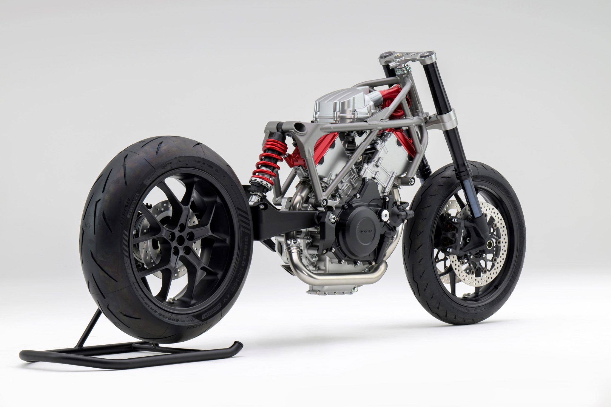 Honda Debuts Funky New V3 Gas Engine Design With Electric ‘Turbo’