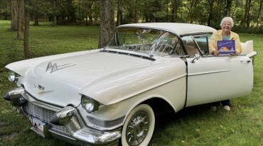 We Found a 79-Year-Old Grandma Winning Burnout Contests in Her 1957 Caddy