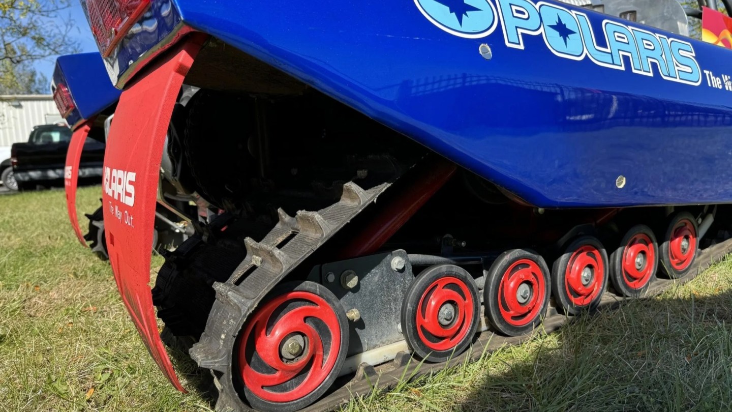 This Dragster Snowmobile With a Supercharged Small-Block V8 Is a ...