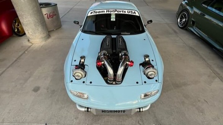 Watch the World's First Four-Rotor, AWD Mazda RX-7 Rip Around the Block