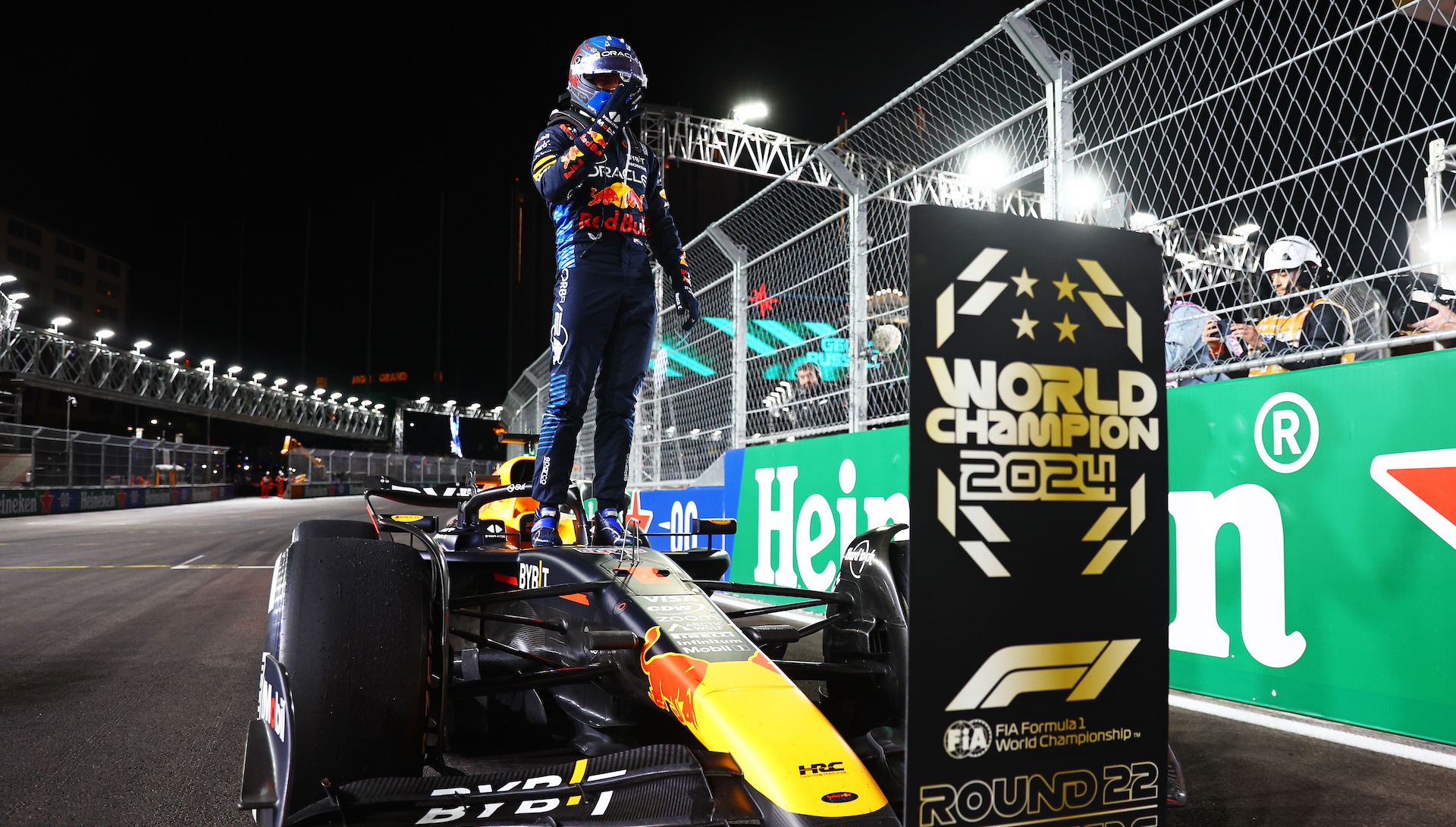 Las Vegas GP: Max Verstappen Becomes Four-Time F1 Champion
