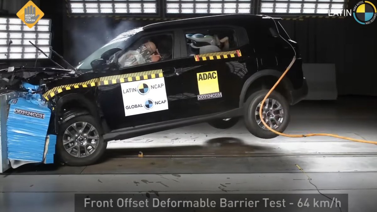 This Is What a Zero-Star New Car Crash Test Looks Like
