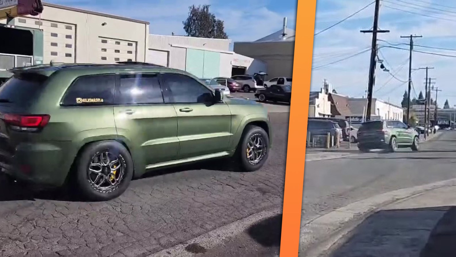 Watch Someone's Life Flash Before Their Eyes in a 1,300-HP Jeep Trackhawk