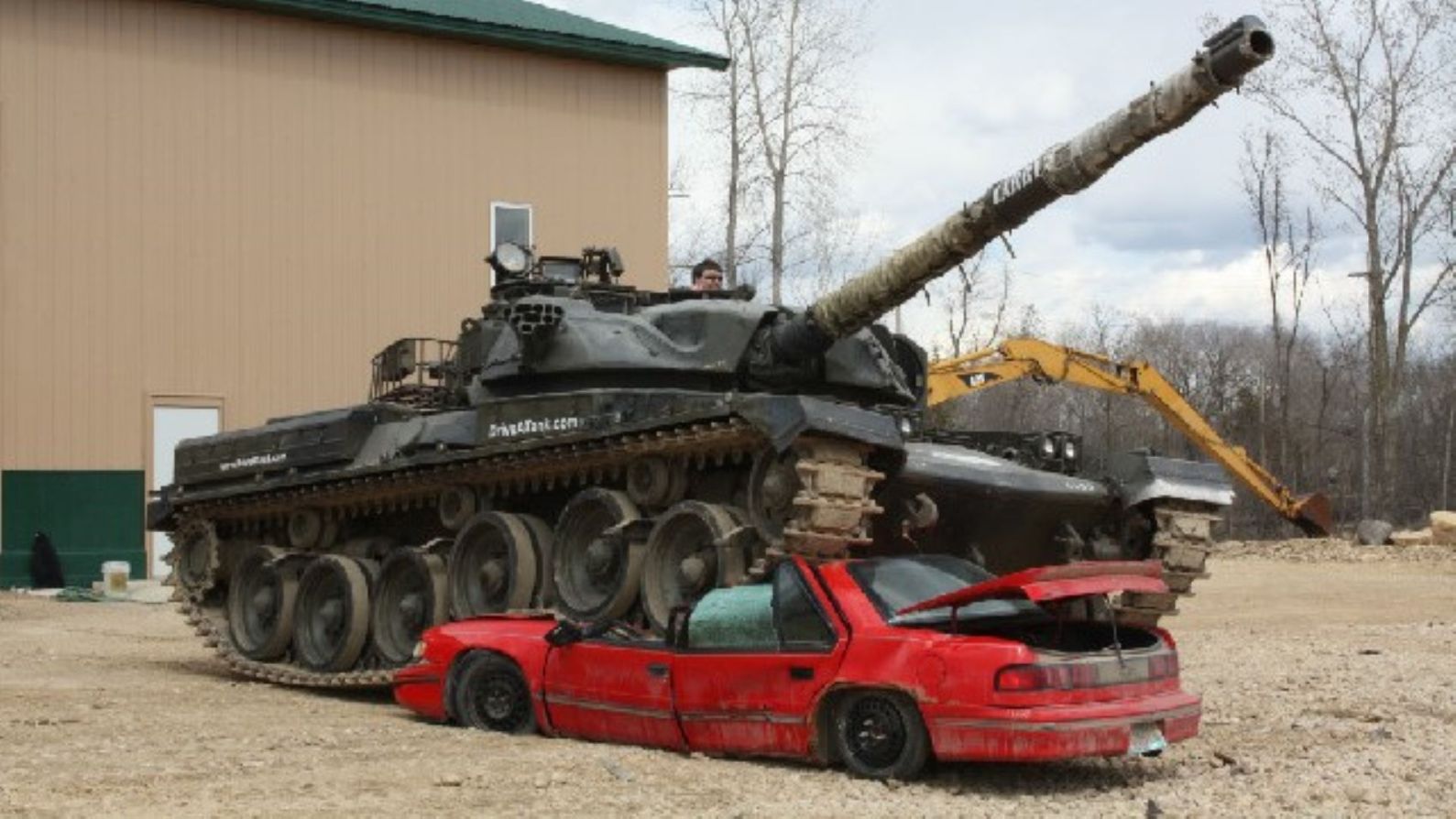 Give the Gift of Crushing Cars in a Tank This Holiday Season