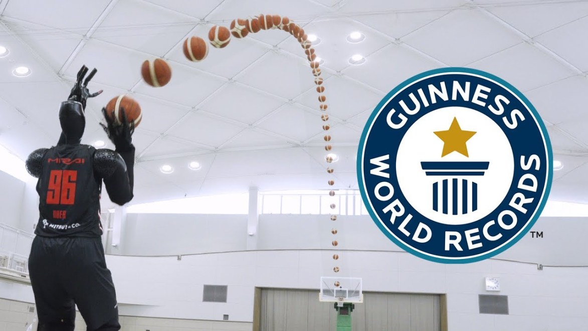 Toyota’s Basketball-Loving Robot Scores Guinness World Record for ...