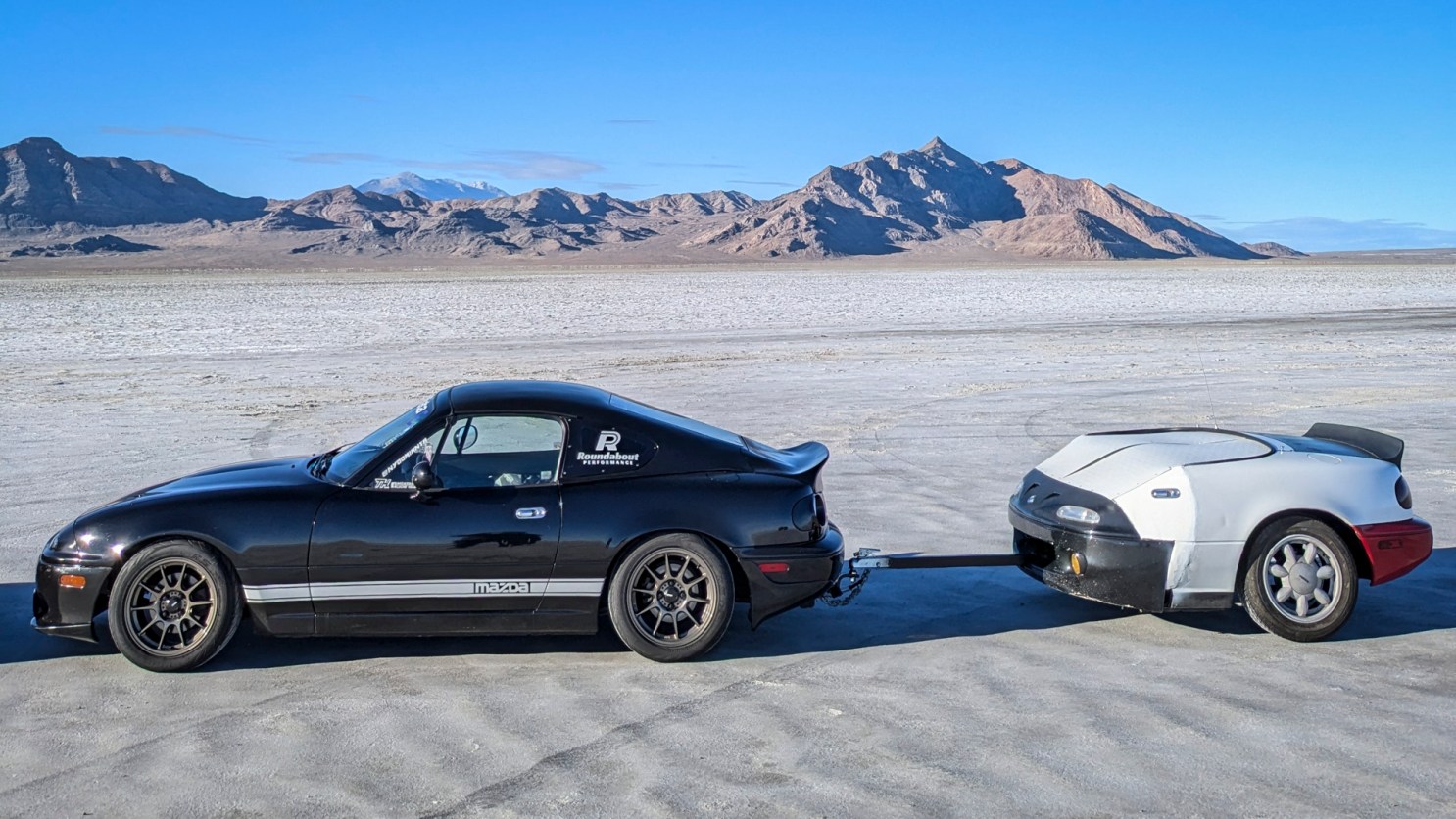 A Mini-Miata Trailer Is the Only Way to Make a Miata Even Cuter