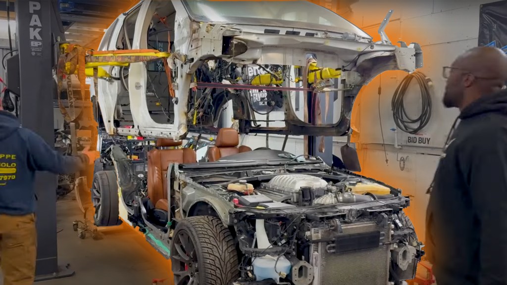 Work Begins for Real on World's First Hellcat V8-Powered Chrysler Minivan