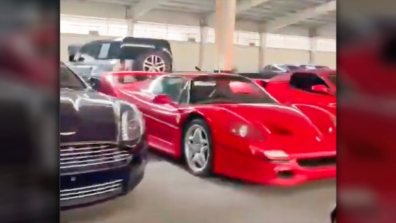 Syrian Dictator Bashar Al-Assad's Abandoned Car Collection Found With ...