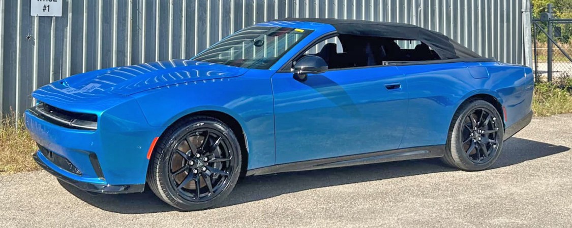 Dodge Charger Daytona EV Convertible Conversion Apparently Comes With ...