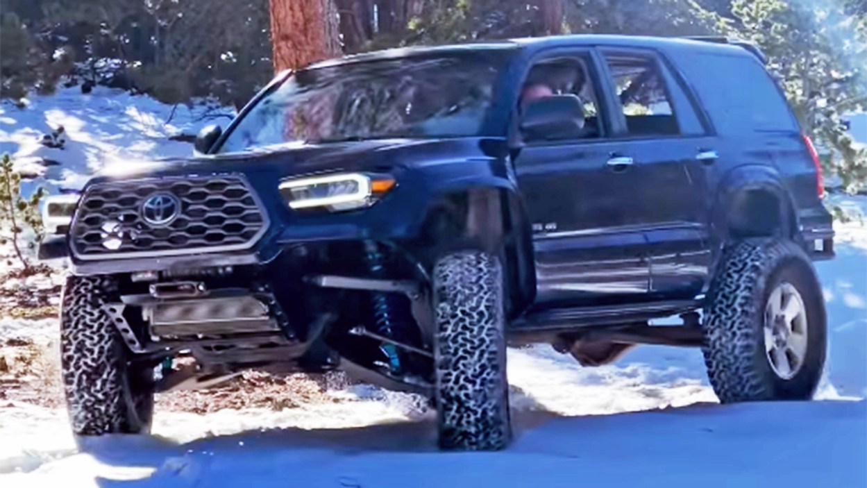 Fourth-Gen Toyota 4Runner With a Modern Tacoma Face Swap Works So Much ...