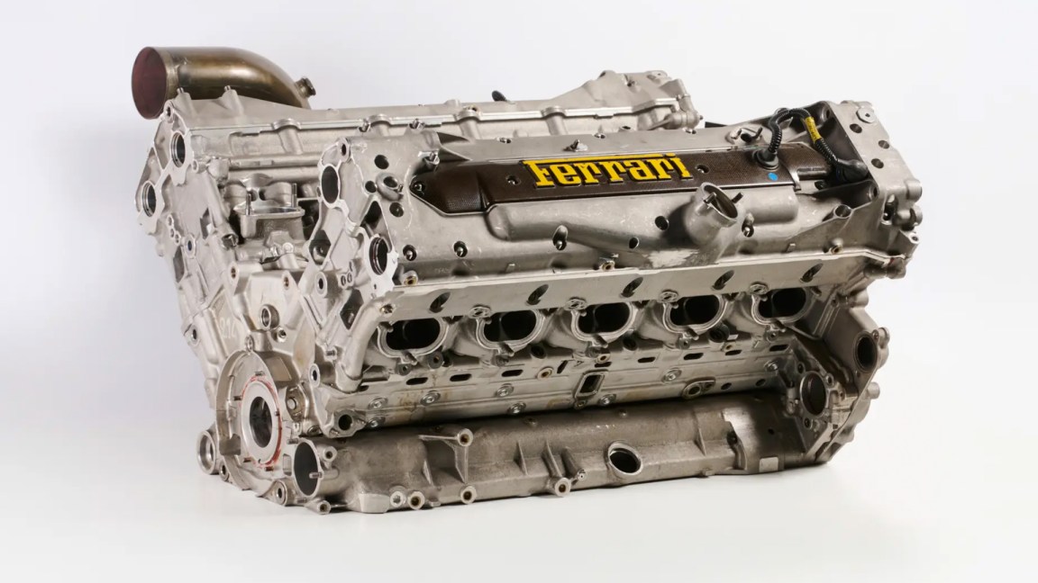 A Ferrari F1 Engine Is Being Auctioned With No Reserve and We Should ...