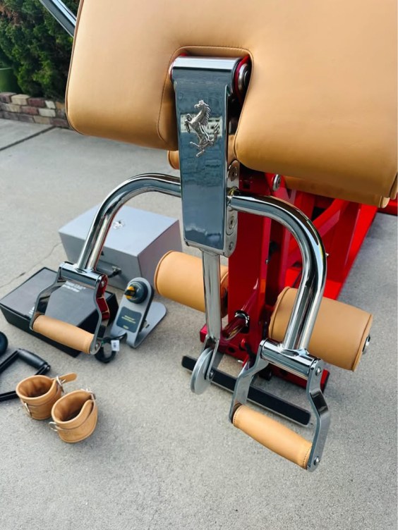 Get Jacked Like a Real Tifosi With This Official Ferrari-Themed Home Gym