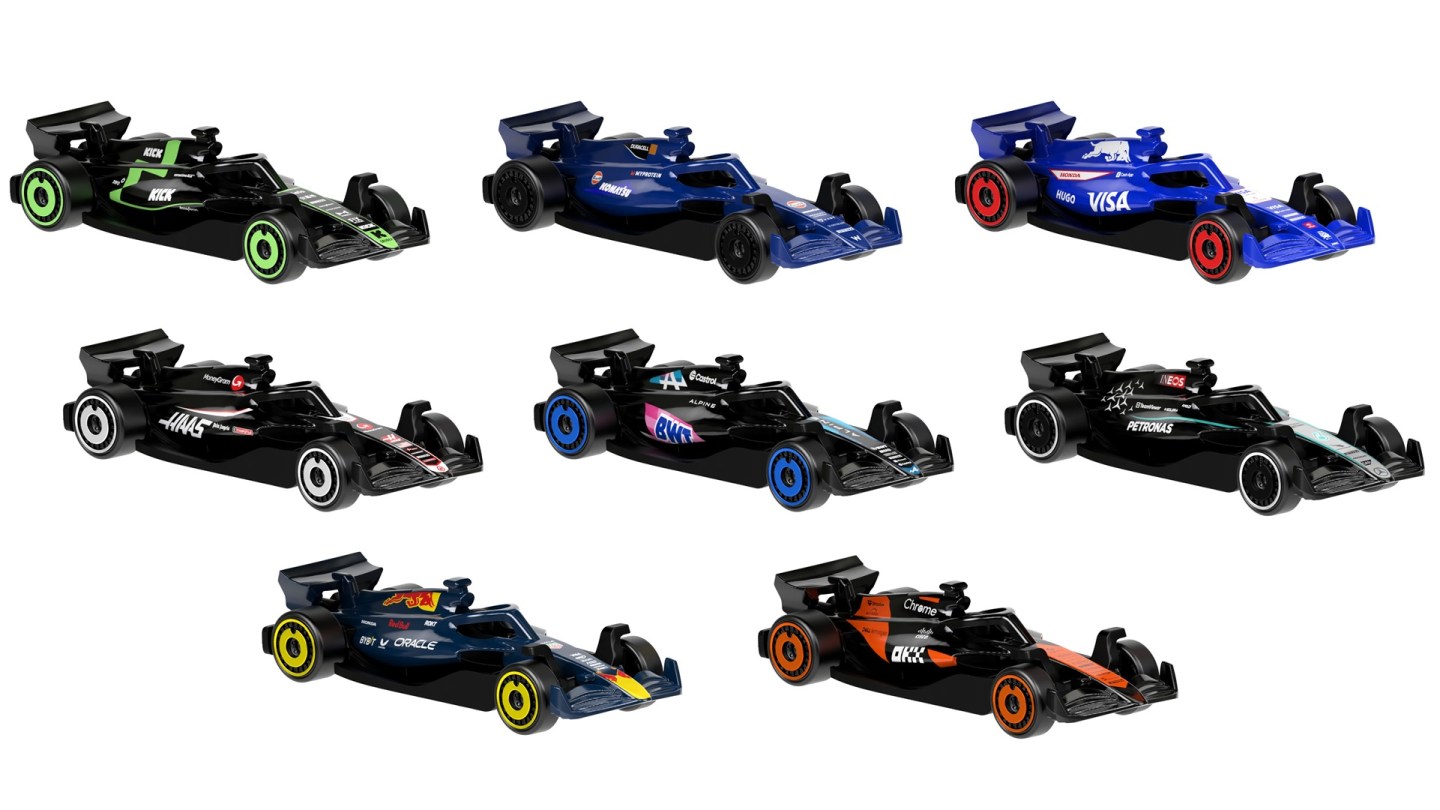 F1 Hot Wheels Are Finally Here—So Long as You're Not a Ferrari or Aston Fan