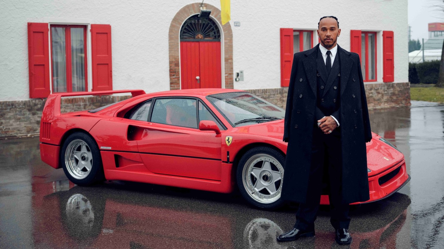 We Witnessed History With That Lewis Hamilton Ferrari Photo