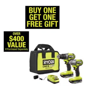 Ryobi BOGO Deals and Killer New Year Discounts at Home Depot
