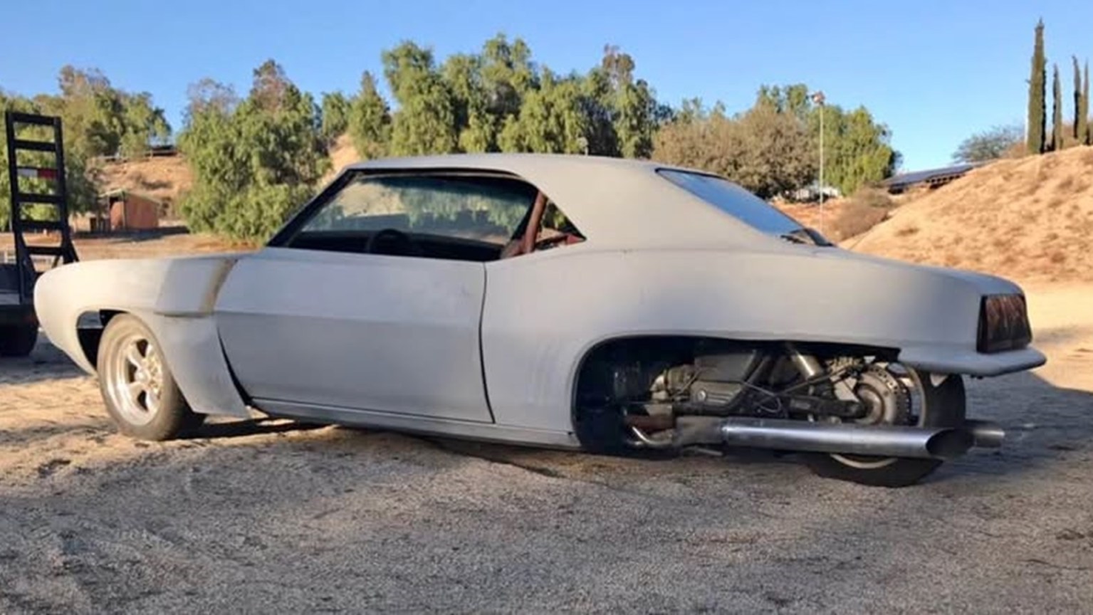 This Cursed Camaro Three-Wheeler For Sale Is Really Just a Honda Motorcycle