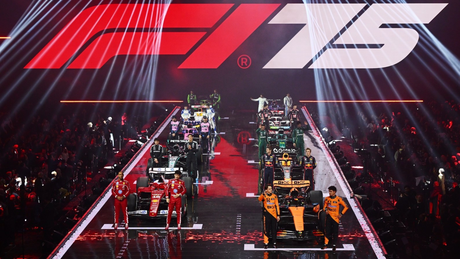 The Must-Watch Moments From Last Night's F1 2025 Reveal Party