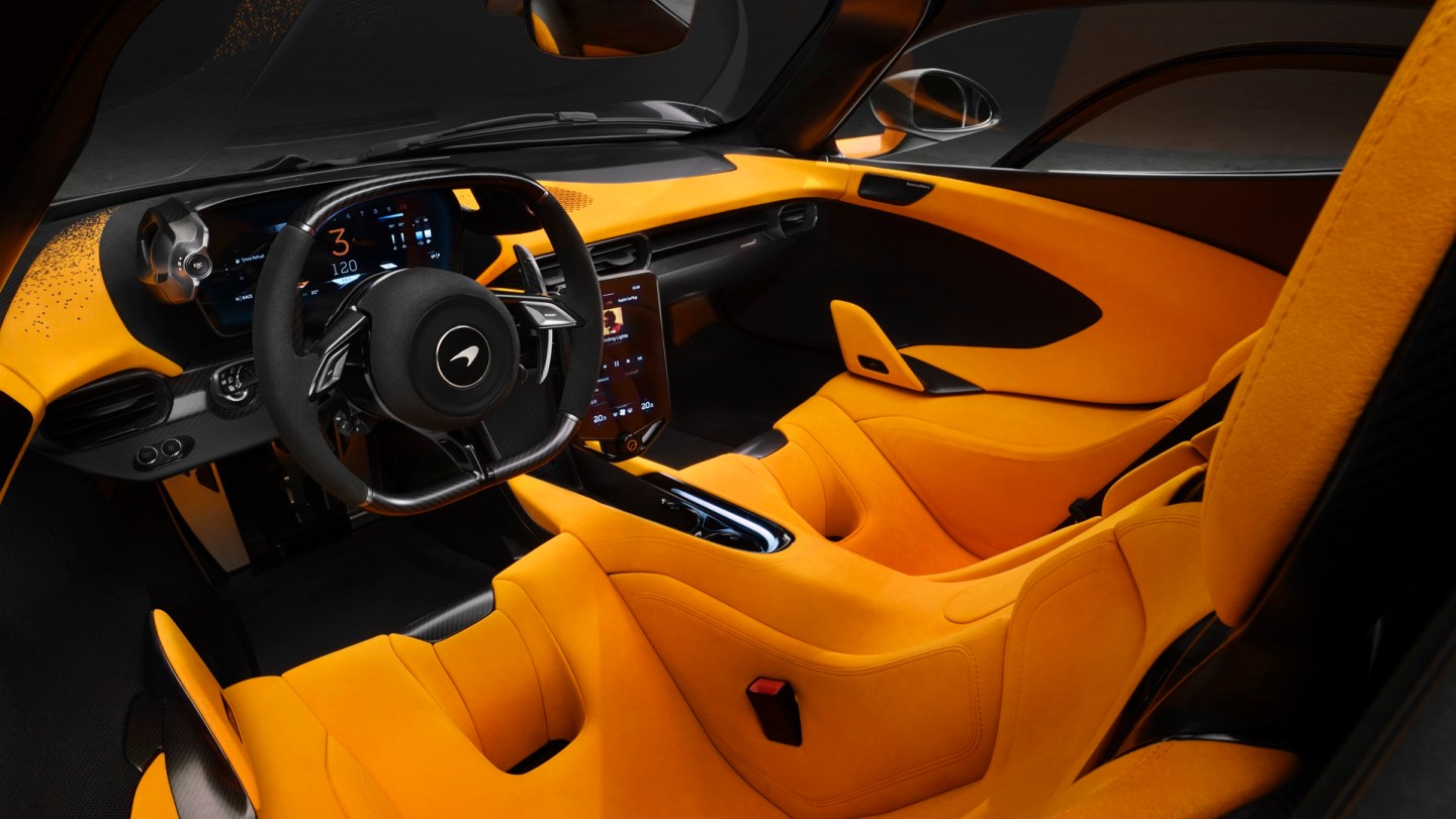 Here's Why the McLaren W1 Has a Lower Top Speed Than the 33-Year-Old F1