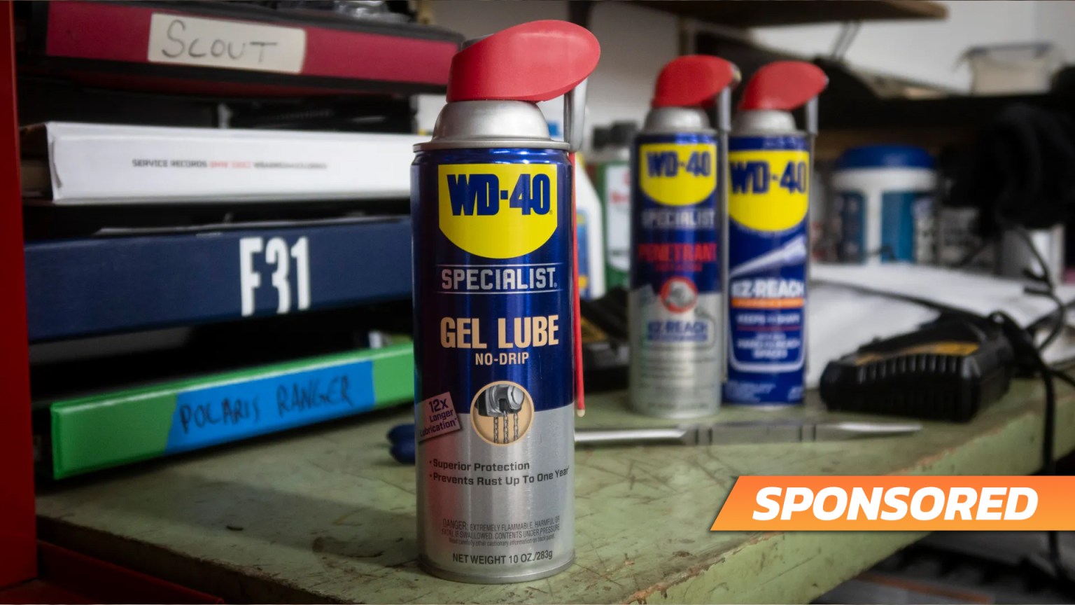 WD-40 Specialist Gel Lube Protects Metal and Stays Where You Spray