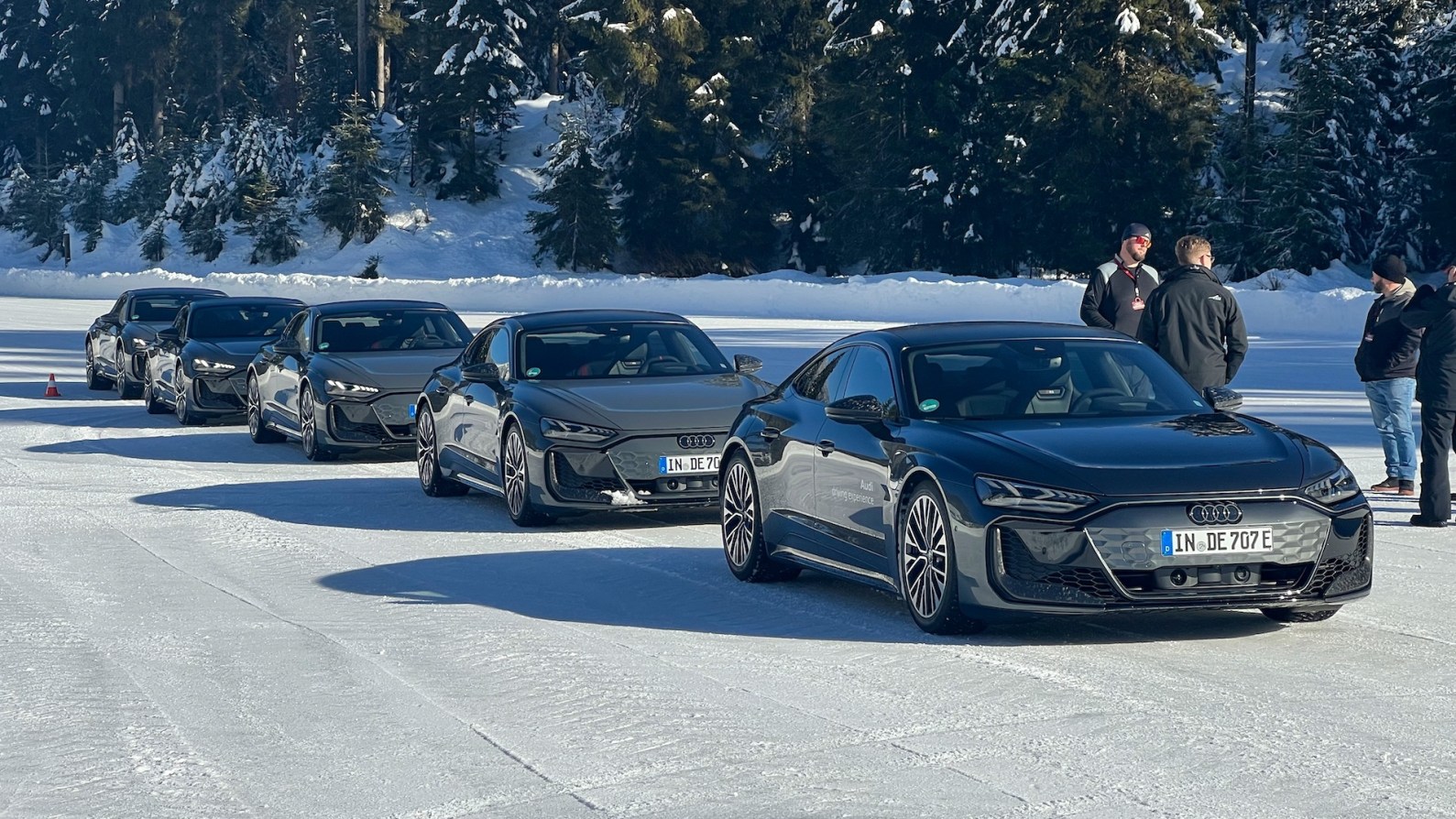 How To Drift a 900-HP Audi on Ice Without Crashing