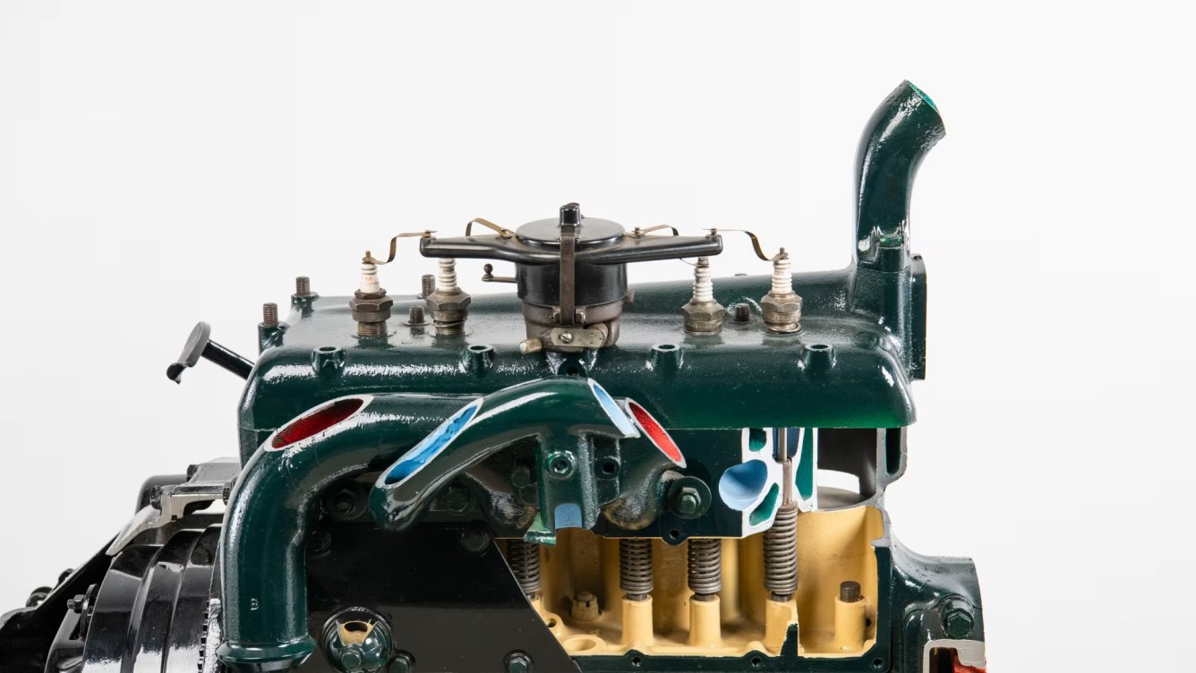 This 100-Year-Old Ford Model A Cutaway Engine Is Our Idea of Home Decor