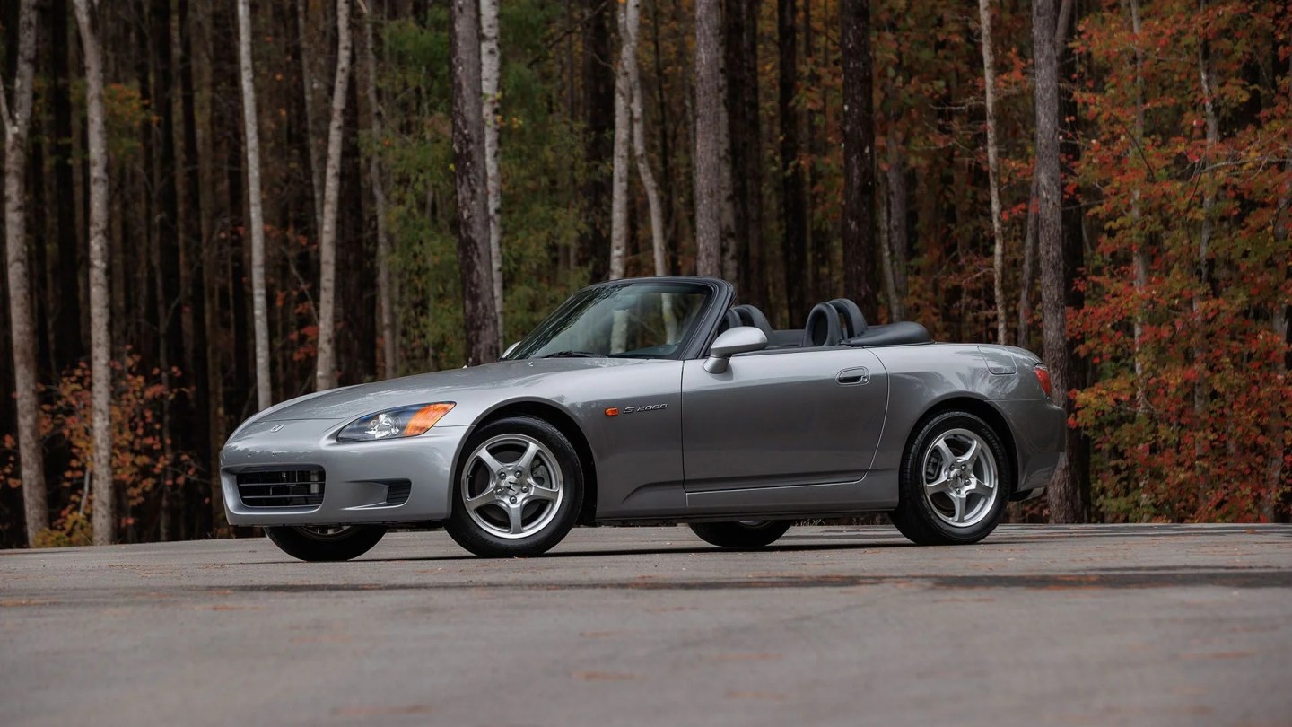 This 25-Year-Old Honda S2000 Has Never Been Registered. It Just Sold ...