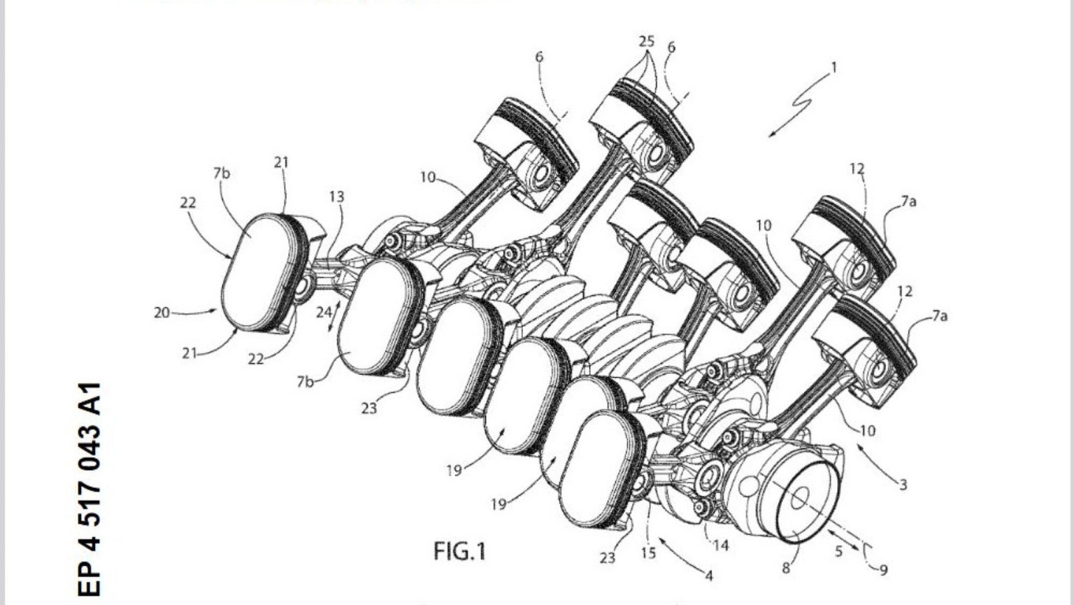 Ferrari Filed a Patent for an Engine With Pill-Shaped Pistons