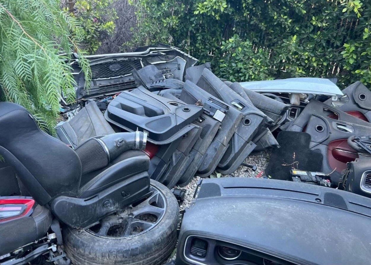 Missing a Dodge Charger or Jeep Trackhawk? It Might Be in Pieces Here
