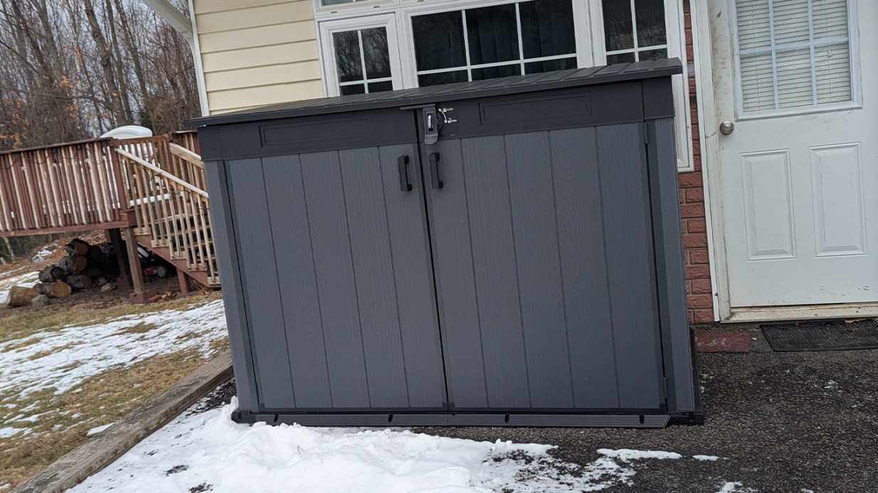 Review: Keter Cortina Mega Shed, A Quick Storage Solution