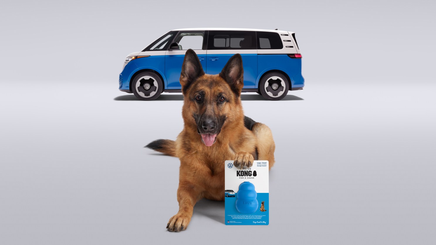 This Cute New Dog Toy Will Match Your VW ID Buzz, and Serve a Good Cause
