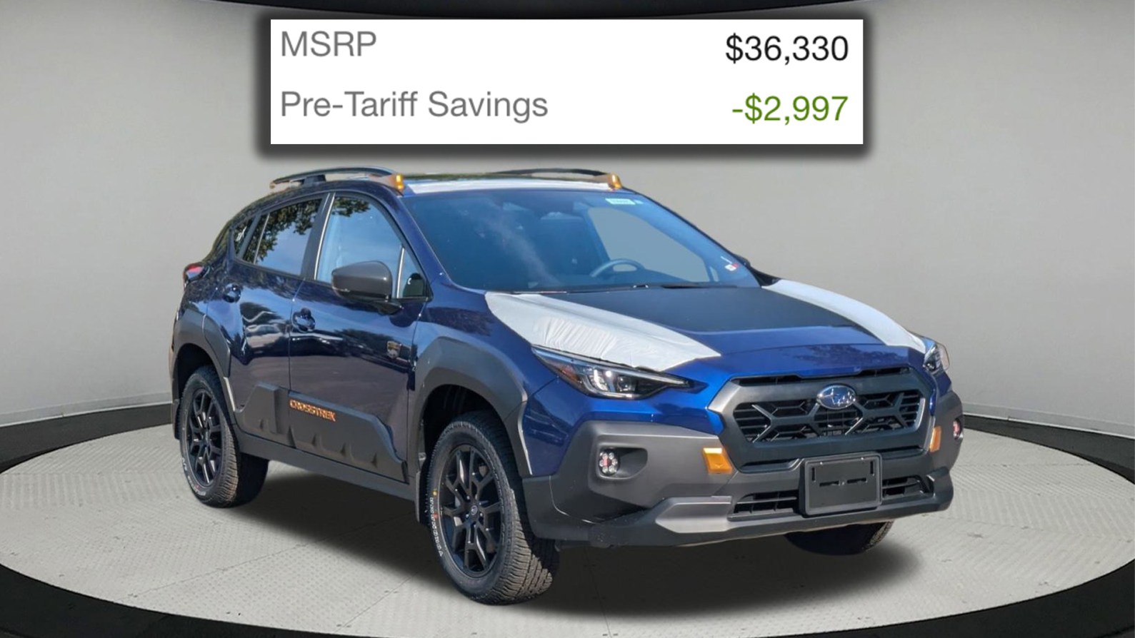 Subaru Dealer Is Already Advertising 'Pre-Tariff' Sale Before Prices Go Up