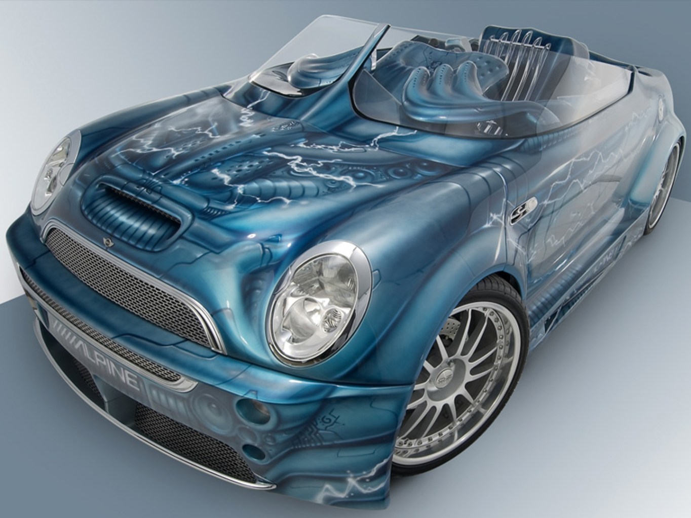 This Mini Cooper Turned Into a Rolling Winamp Skin Is the Ultimate 2004 ...