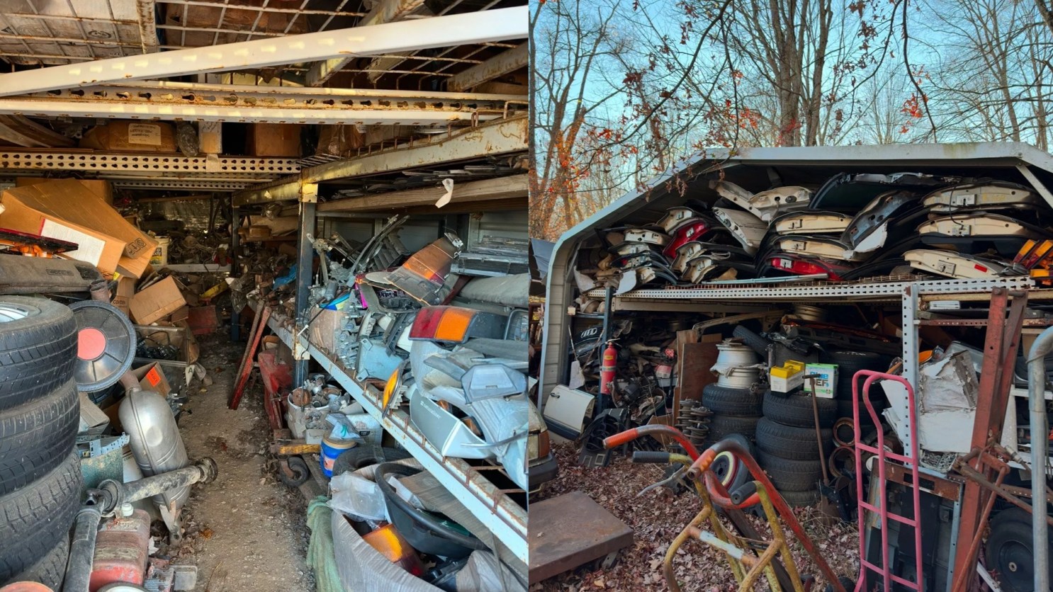 This Set of 43 Old Audis for Sale Comes With a Goldmine of Parts for Them