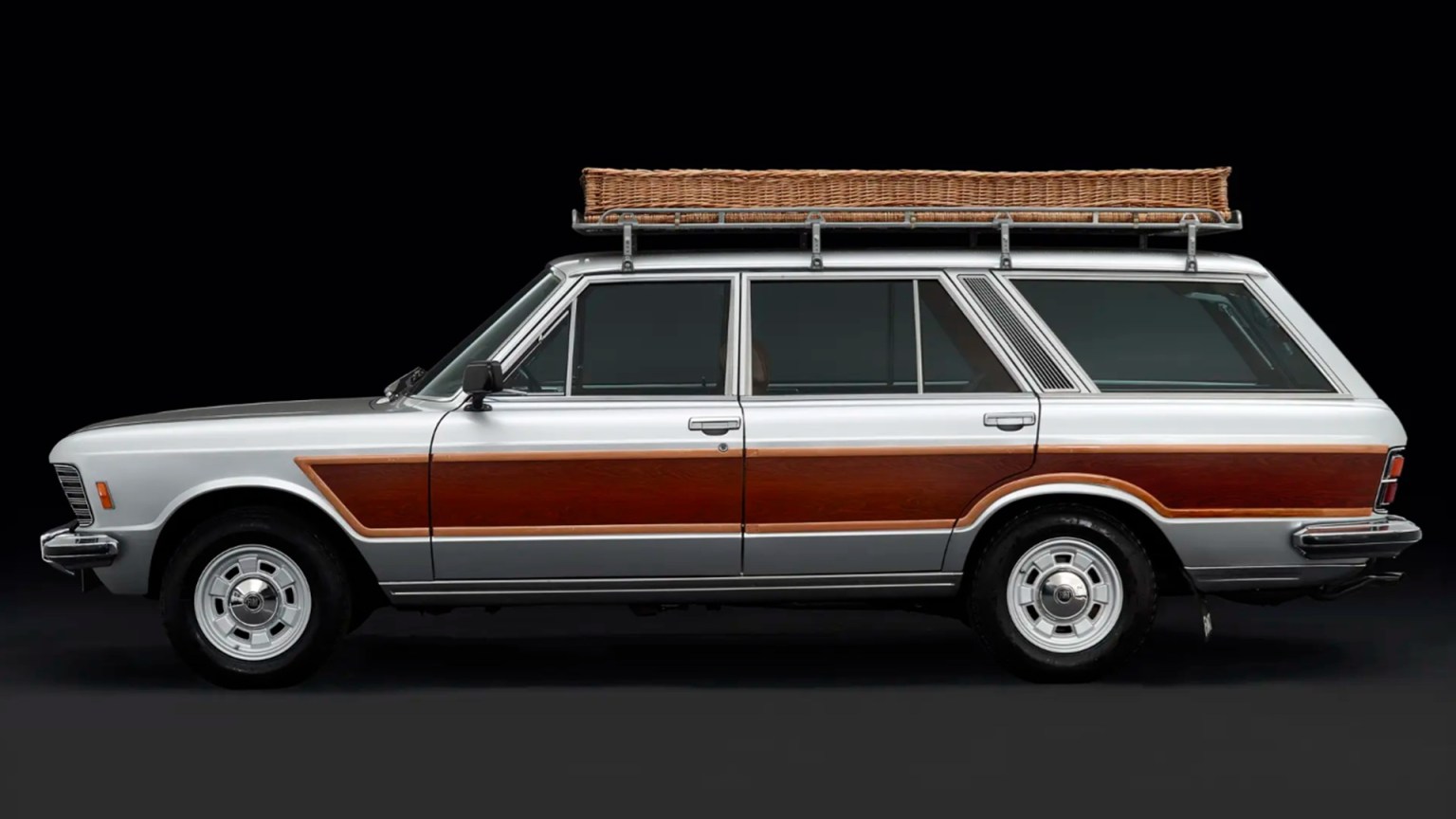 This Wonderful Wood and Wicker Wagon Was Made for the Boss of Fiat in 1974