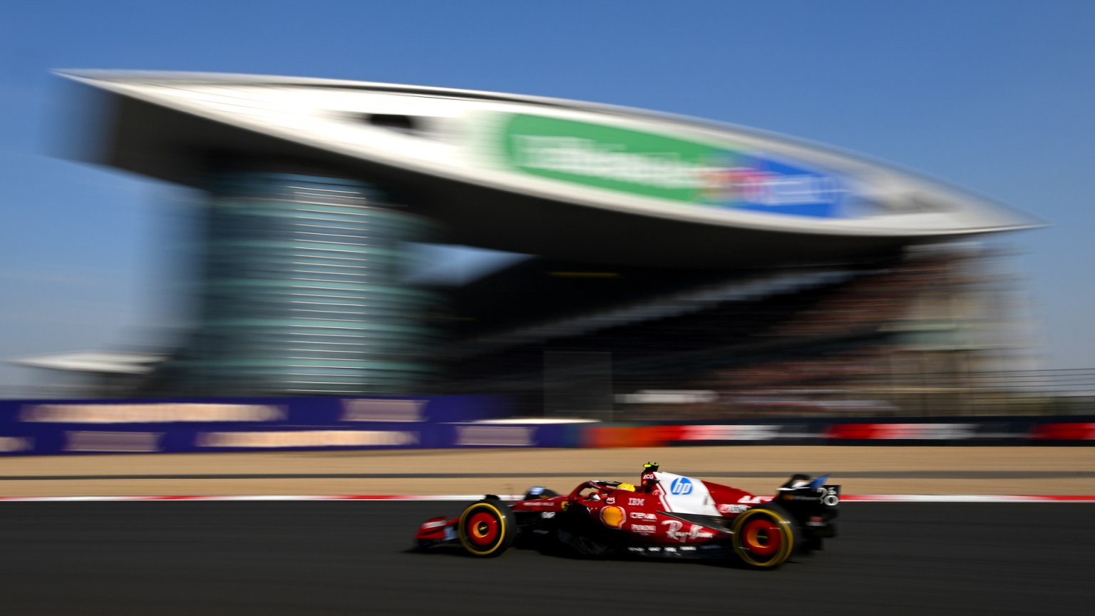 That Didn't Take Long: Lewis Hamilton Scores First F1 Pole With Ferrari
