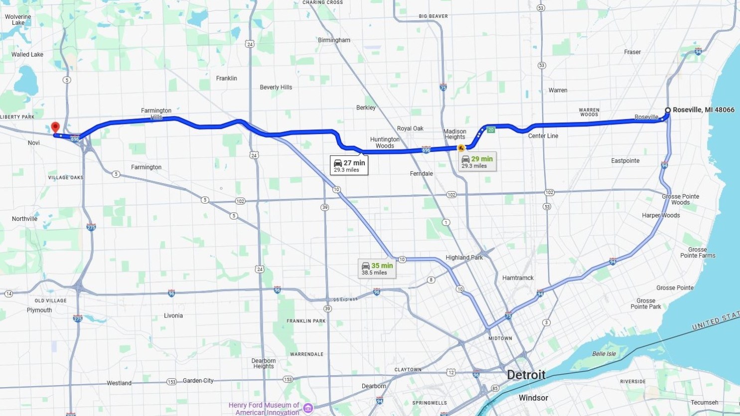 Interstate Closure Will Force Detroit Commuters Onto City Streets for ...